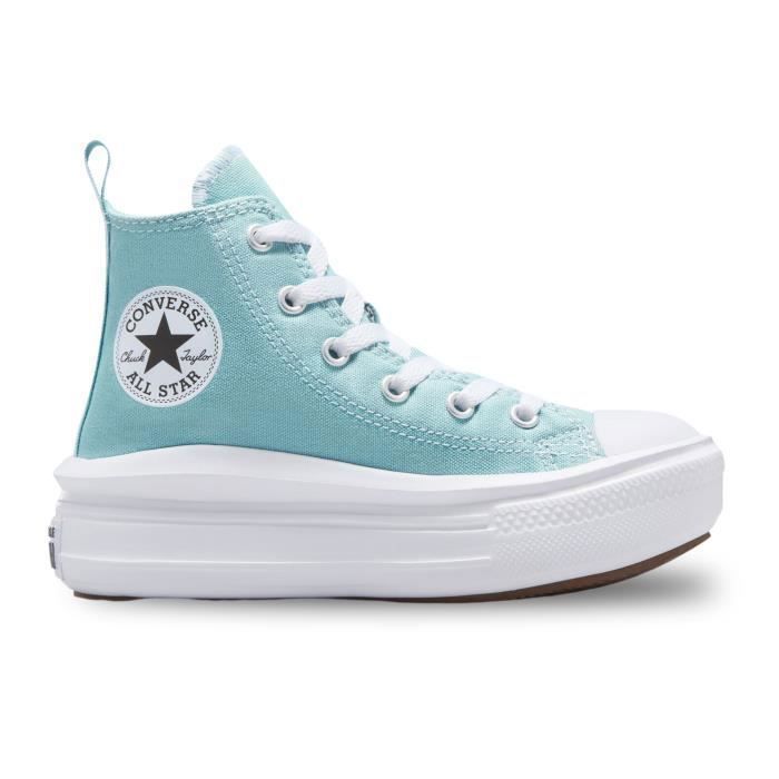Chaussures - CONVERSE - Chuck Taylor All Star Move Platform - Bleu ...