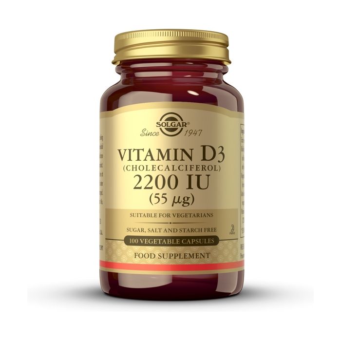 La Vitamine D3 2200Ui (55Mcg) 100Cap.veg - Cdiscount Santé - Mieux vivre