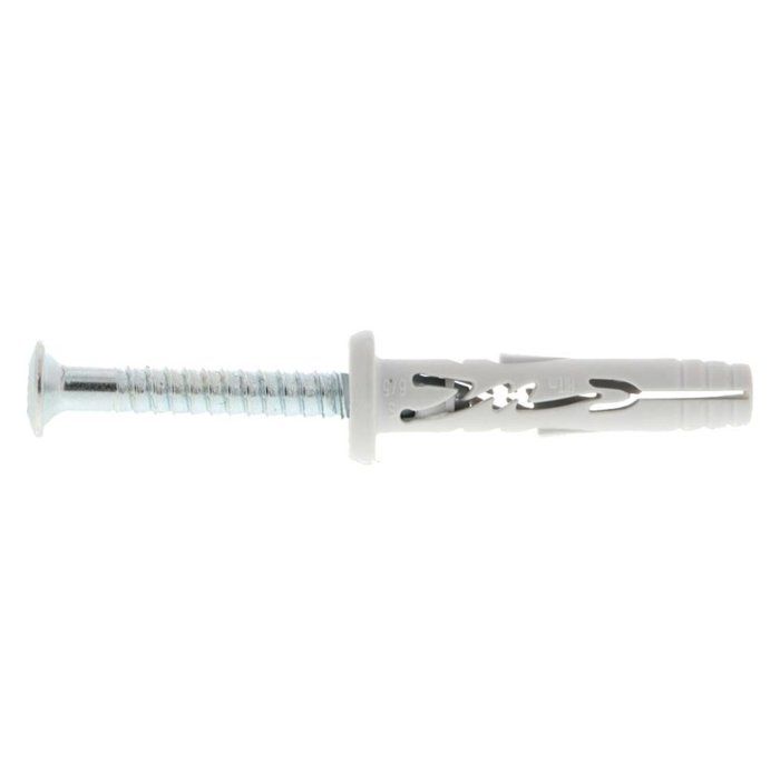 Cheville à frapper nylon et clou-vis zingué HIT M 5x35/15 P boîte de ...