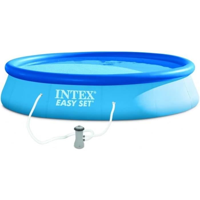Intex kit Piscine Easy Set autoportante (ø) 3,96 x (h) 0,84m24 ...