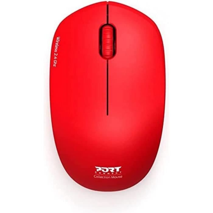 Port Connect Souris Sans Fil Pc 2.4 Ghz Ambidextre Usb-A 1600 Dpi ...