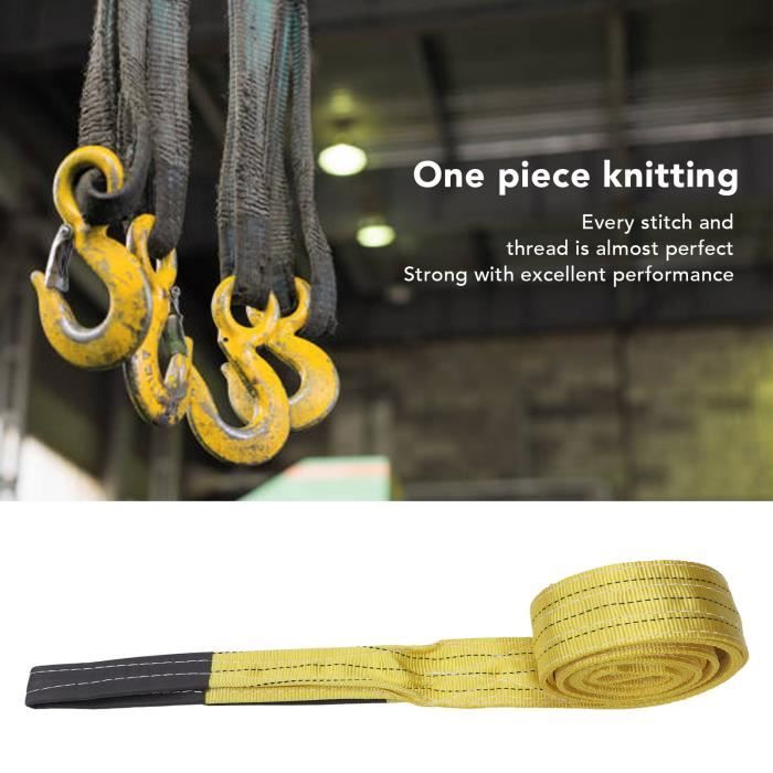 Sangle de levage en polyester - ZJCHAO - élingue Plate manutention - 13 ...