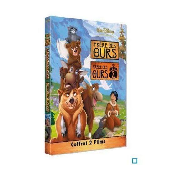 DISNEY CLASSIQUES - Pack DVD Frère des ours + Frère des ours 2 ...