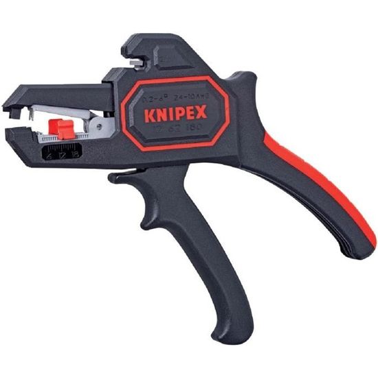 Pince à dénuder automatique Revolver 180mm - KNIPEX - 12 62 180 SB ...