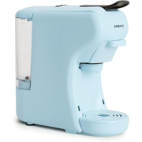 POTTS-Cafetière Multi-dosettes et Expresso Bleu-Programmable, légère et ...