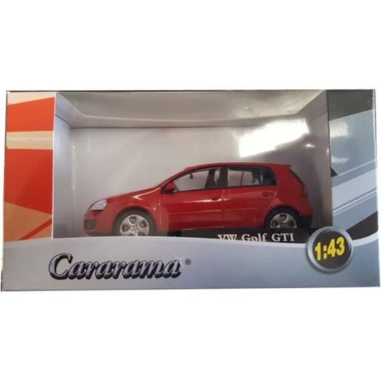 Voiture miniature - HTC - VOLKSWAGEN GOLF GTI - Rouge - Intérieur - 1/ ...