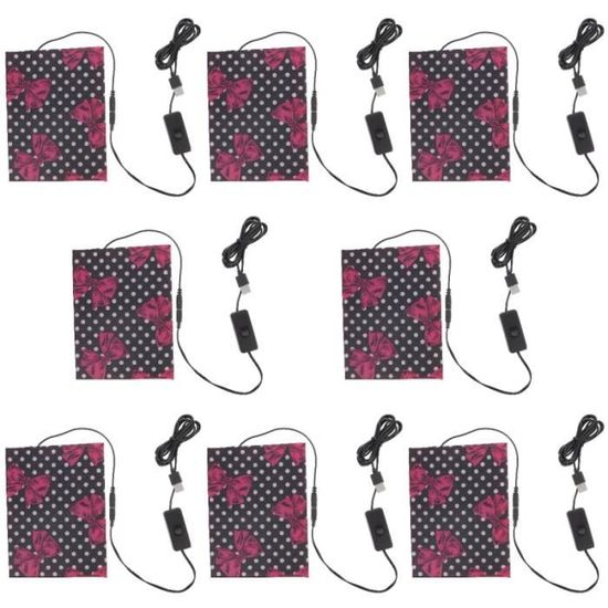 8 pcs USB Réglable Epoxy Heater pratique DIY Époxy Bubble Buster Tapis ...