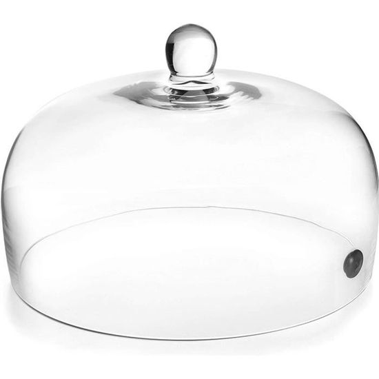 Lacor 61817 Cloche fumoir Ø 26 x 18,5 cm Verre - Cdiscount Maison