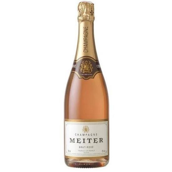 Champagne Meiter Rosé - 75 cl - La cave Cdiscount