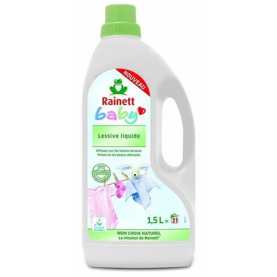 Rainett Lessive Bébé 1,5L - Lot de2 - Cdiscount Electroménager