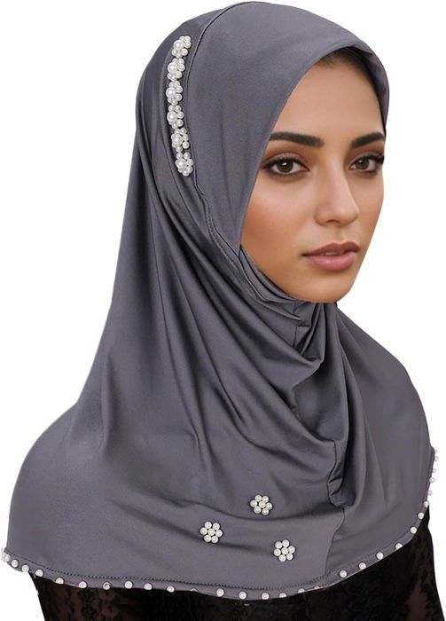 Hijab Musulman Pour Femme Musulmane Musulmane Avec Tie Dos Hijab ...