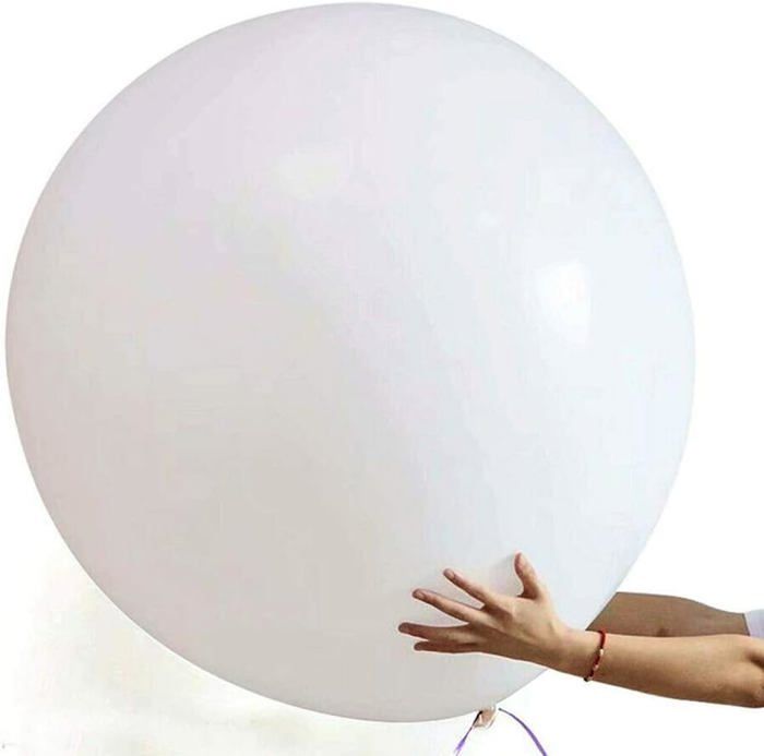 6 Ballon XXL Latex Ballons 36 Pouces Grand Ballon 90cm Blanc Ballon ...