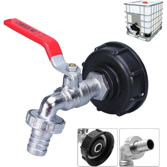 Container Accessoires,Adaptateur pour Réservoir d'Eau 1/2",Raccord ...