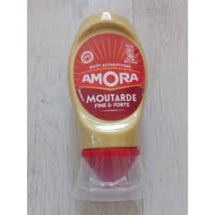 Amora - Moutarde fine et forte Le flacon de 265g - Lot de 3 - Cdiscount Au quotidien