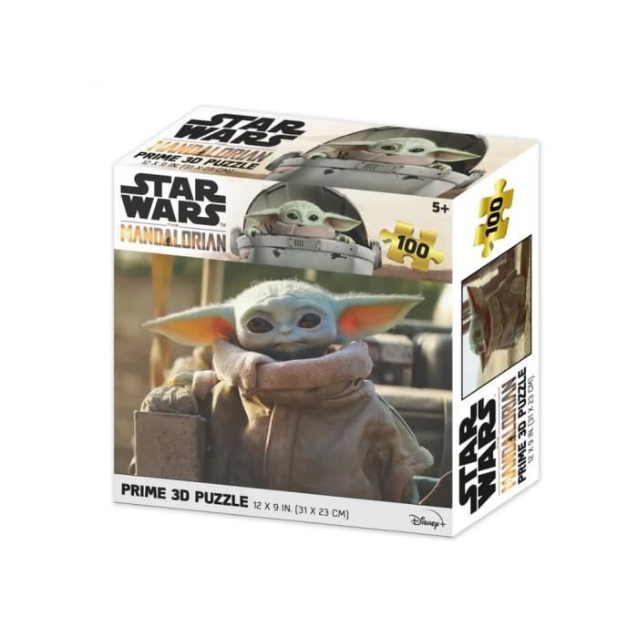 Star Wars: The Mandalorian - Puzzle lenticulaire Grogu 100 pcs 31x23 cm ...