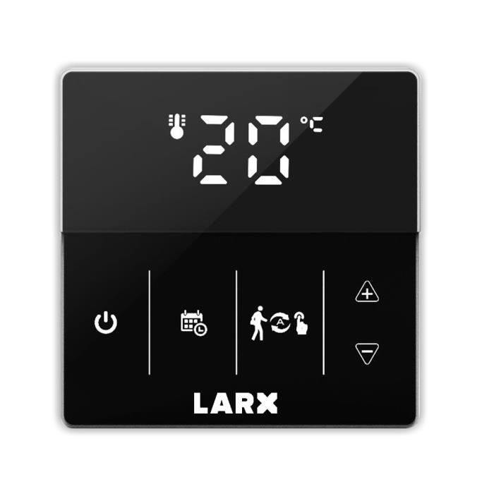 Thermostat LARX Premium - Chauffage au sol - Mode hebdomadaire ...