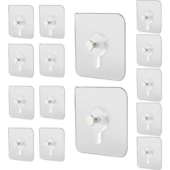 15Pcs Fixation Cadre Sans Percer, Heavy Duty Clou Adhesif, Auto-Adhésif ...