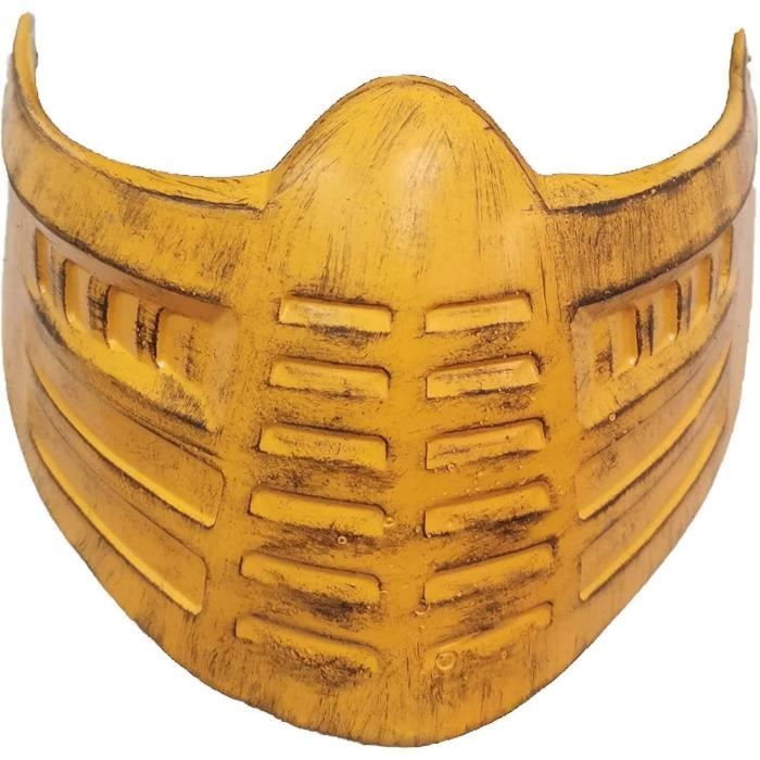 Masque En Latex Série Mk Sub-Zero-Fumée-Scorpion - Accessoires De Déguisement Pour Cosplay, Fête ...