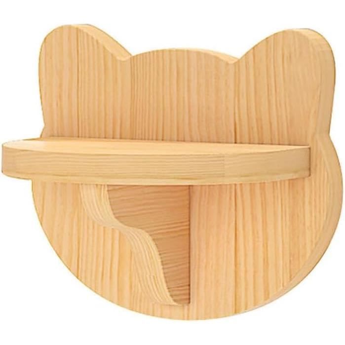 Arbre A Chat Mural, Perchoir Chat, Étagères Pour Chat Comprenant Une Maison Pour Chat, Un Poteau ...