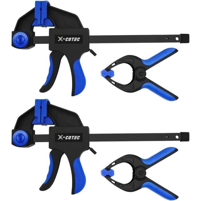 Serre Joint, Serres-Joints Rapide 4 Pièces, Pince Serre Joint Menuisier ...