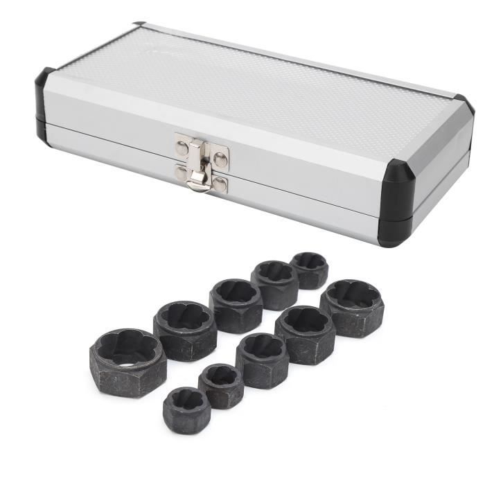 Cikonielf extracteur de boulon d'écrou rouillé 10 pièces extracteur d'écrou extracteur endommagé ...