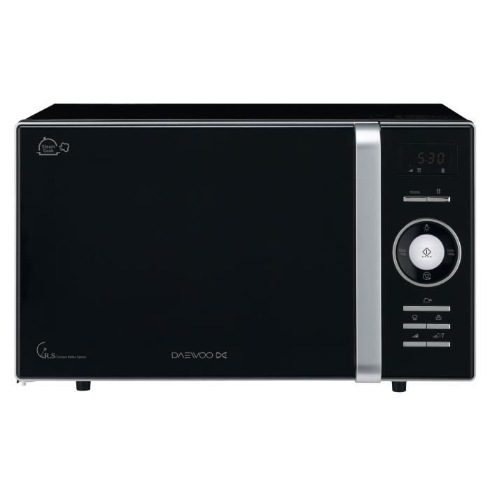 DAEWOO KOR-9A6KV - Micro-ondes monofonction noir - 23 L - 800 W - Pose ...