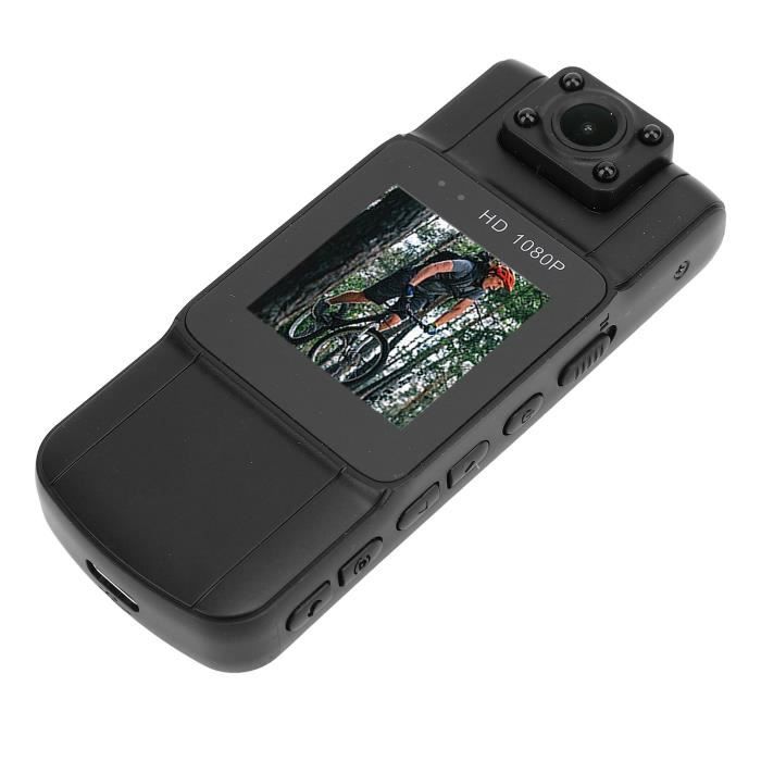 HURRISE caméra portée sur le corps 1080P Mini Caméra Corporelle ...