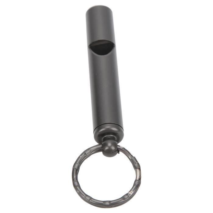 Qiilu Sifflet avec porte-clés Sifflet de survie en plein air avec porte ...