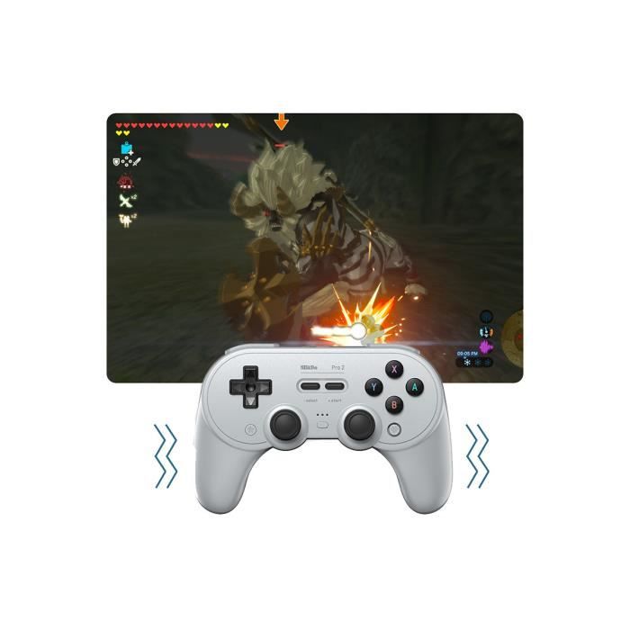Manette de Bluetooth Pro 2 avec Manette pour NS Switch, PC, MACOS ...
