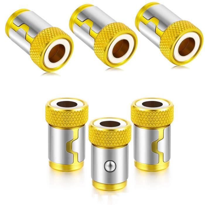 6 Pcs Vis MagnéTique Anneau Embout MagnéTiseur Anneau MagnéTiseur Vis ...