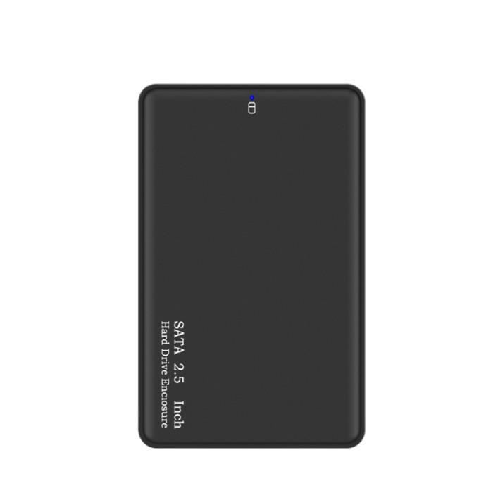 Boîte de disque dur portable USB3.0 2,5 pouces SATA vers cartouche de ...