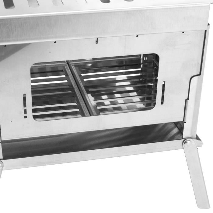 VGEBY réchaud de cuisson pour barbecue Barbecue pliable en acier ...