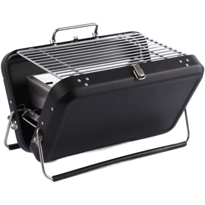 Portable Barbecue au charbon de bois Petite valise de barbecue portable ...