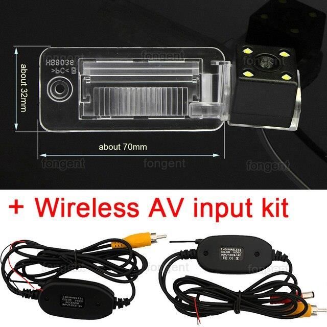 CAMERA DE RECUL,4led Wireless--Caméra de recul sans fil pour voiture ...