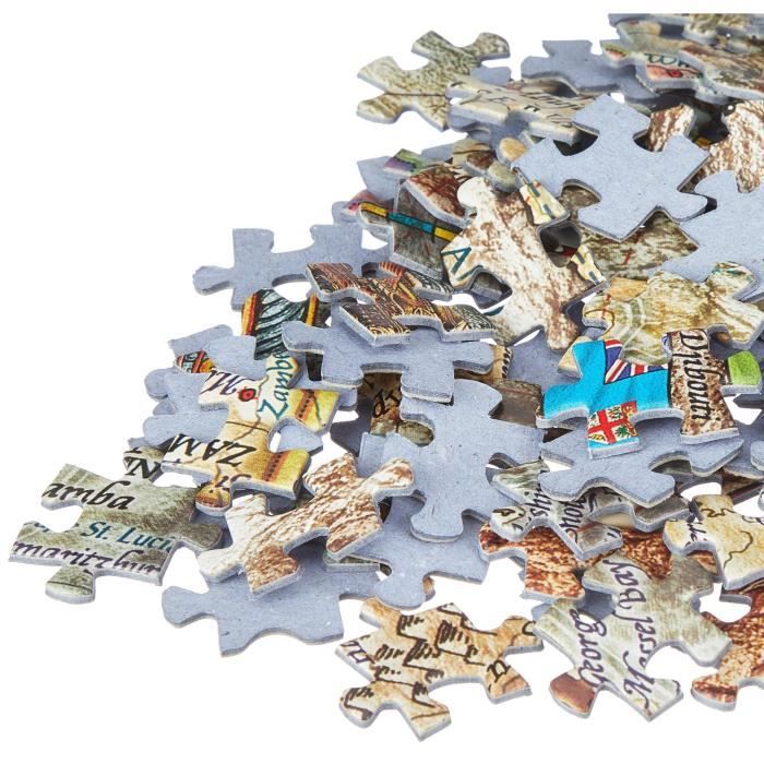 Puzzle 8000 pièces mappemonde historique - 18017 - EDUCA Borrás ...