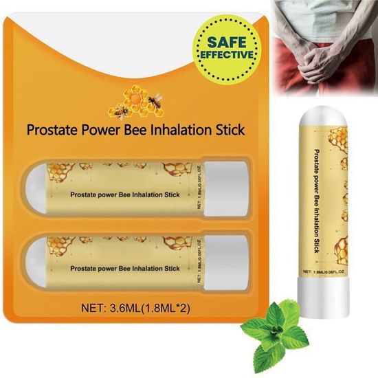 Lefun Prostapower Bee Inhalation Pen Natural Nose Stick For Prostate ...