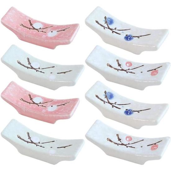 Baguettes en Céramique Support, Lot de 8 Porte-Baguettes en Céramique ...