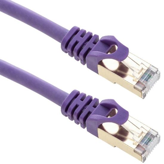 Câble réseau ethernet Cat.8 40GBase-T 40GB RJ45 S/FTP 5 m patch cord de ...