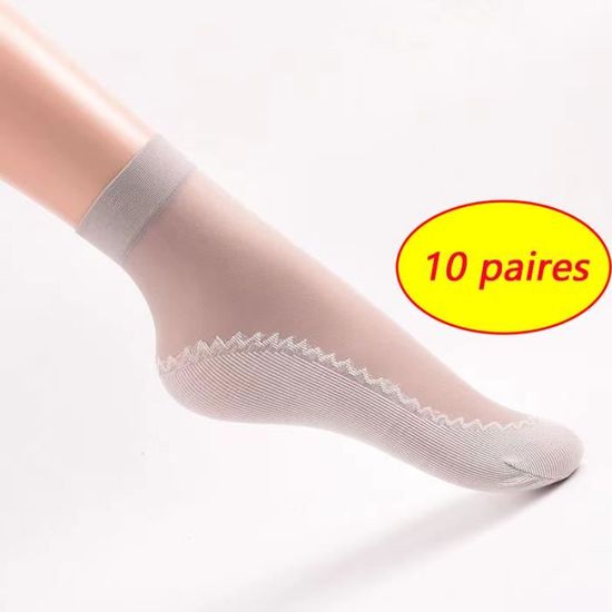 IToobe Bas courts, 10 paires de bas pour femmes avec pointe renforcée ...