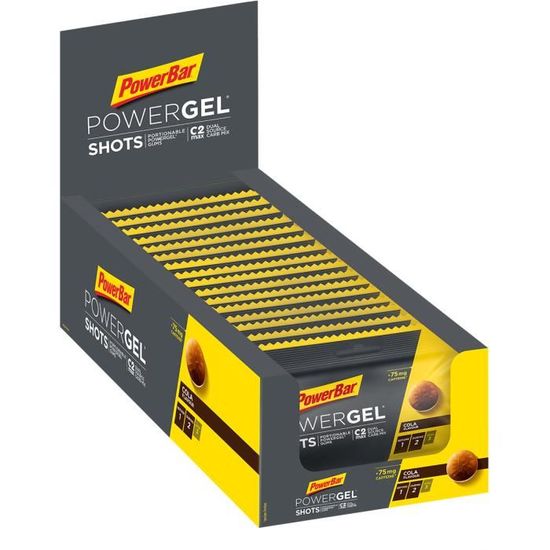 PowerGel Shots 24x60g Cola Powerbar Gel Energetique - Cdiscount Sport