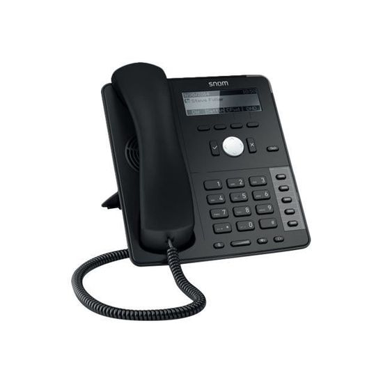 Téléphone VoIP SNOM D712 - 4 lignes - noir - Cdiscount Téléphonie