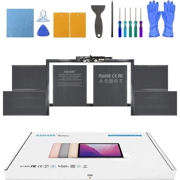 Batterie MacBook Pro A1990 pour 15 Pouces 2018-2019 A1953 Battery ...