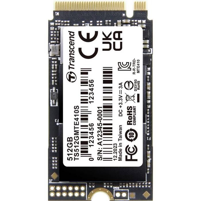 SSD Interne - TRANSCEND - MTE410S - 512 Go - M.2 - PCIe NVMe 4.0 x4 ...
