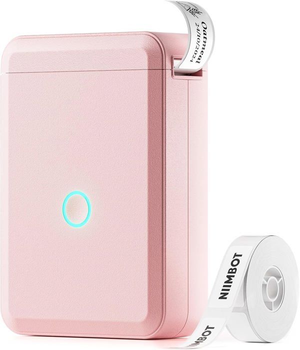 NIIMBOT D110 Étiqueteuse avec Ruban adhésif, Petite imprimante ...