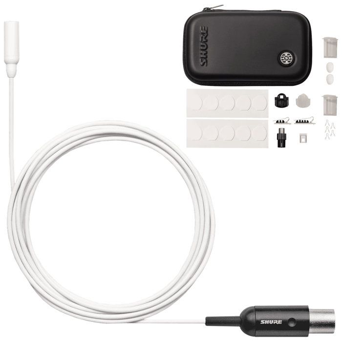Shure TL48W/O MTQG A White Twinplex Micro Chant - Cdiscount TV Son Photo