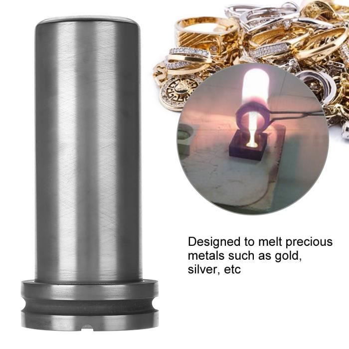 Atyhao Crucible graphite fusion 2kg pour fonte métal précieux YH004 ...