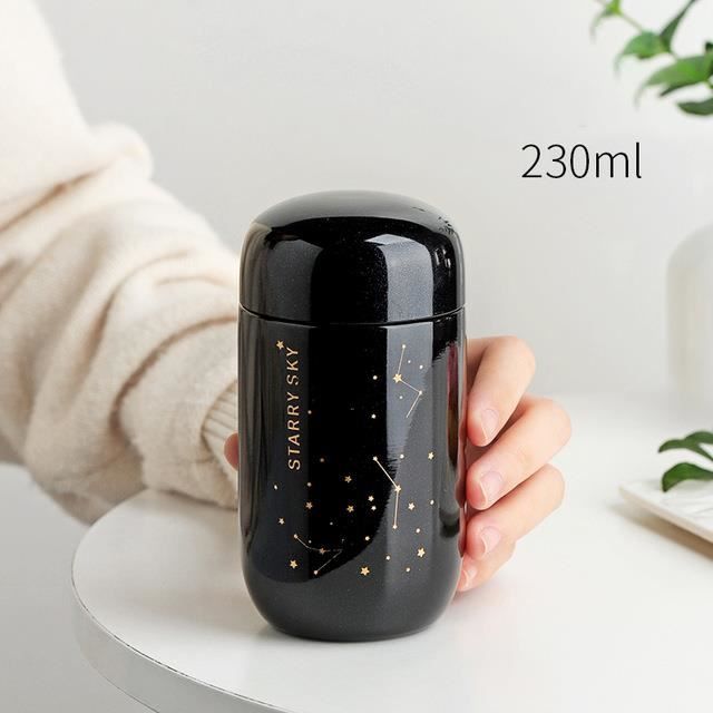 Bouteille isotherme,Bouteille Thermos Starry Mini en acier inoxydable ...