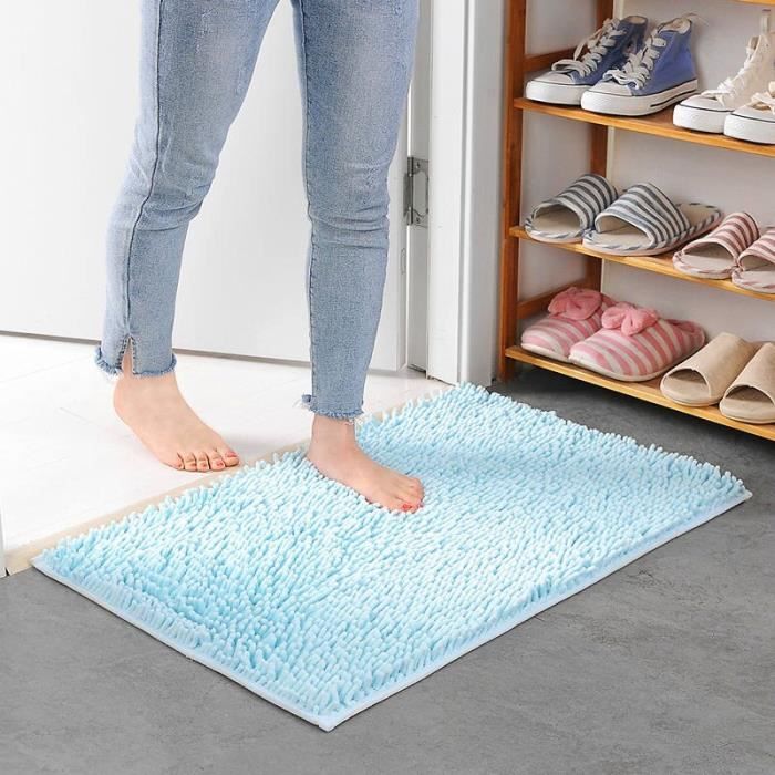Tapis de Bain,Tapis de sol absorbant et antidérapant, pour salle de ...