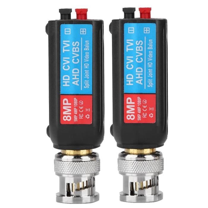 Fdit Émetteur-récepteur vidéo passif 1 paire d'adaptateur d'émetteur ...