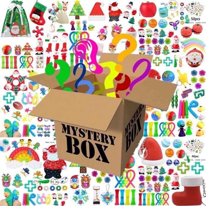 Christmas Random 5-20pcs Fidget Toy Pack Mystery Box Surprise Gift Push ...
